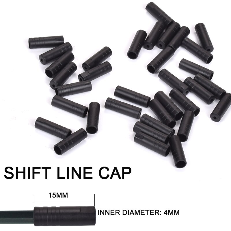 Fiets Shift Cable End Caps Shift & remleiding cap ... – Vicedeal