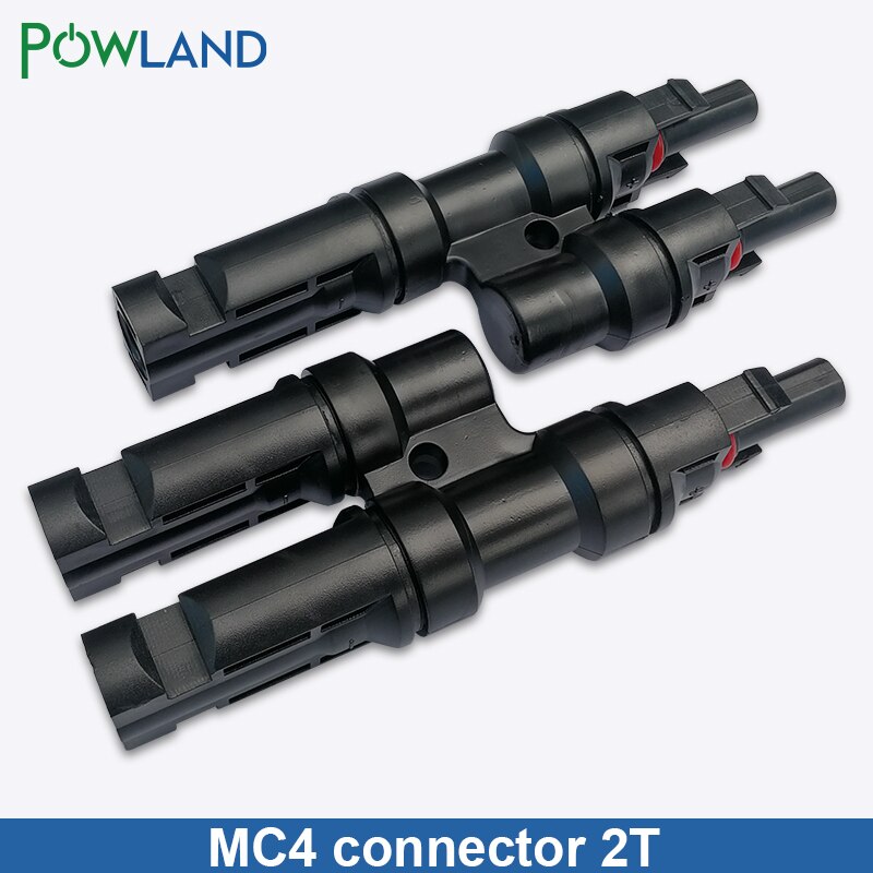Conector MC4 1 par Solar PV MC4 Multi paralelo ram... – Grandado