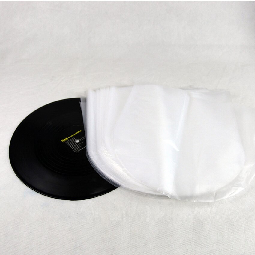 50PCS/Set LP Inner Sleeves Anti Static Round Botto... – Grandado