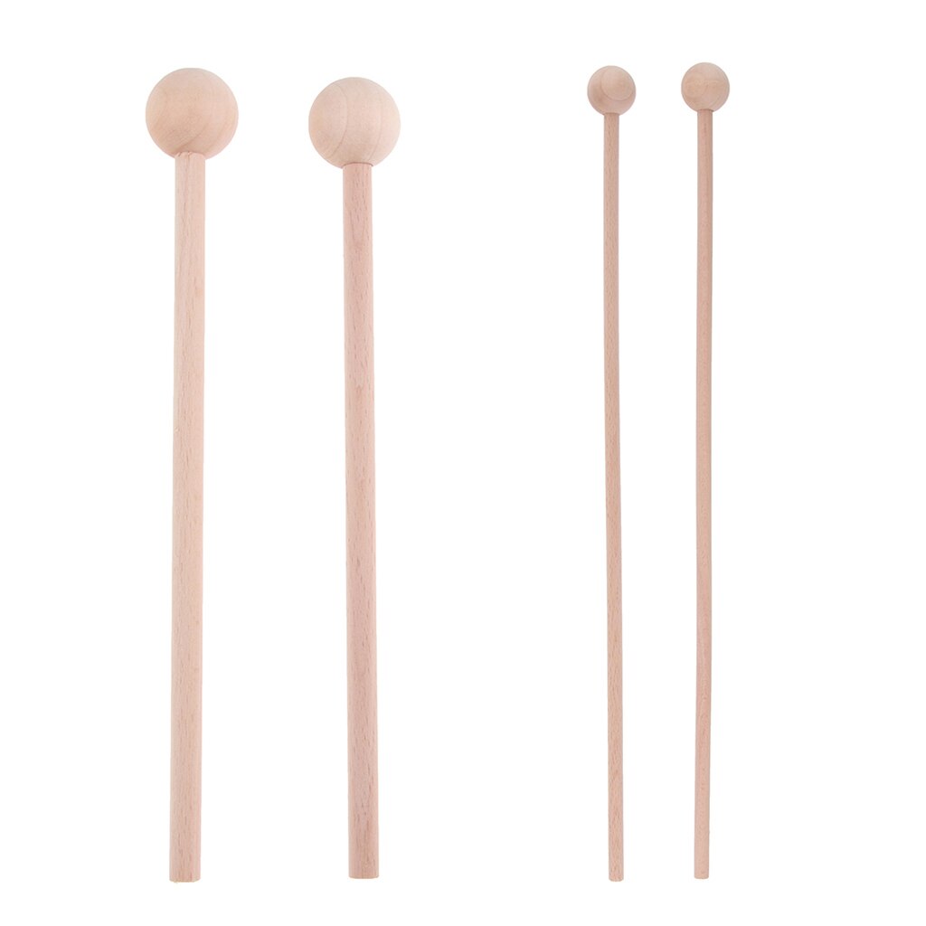 2 Pairs Wooden Xylophone Marimba Drum Stick Mallet... – Grandado