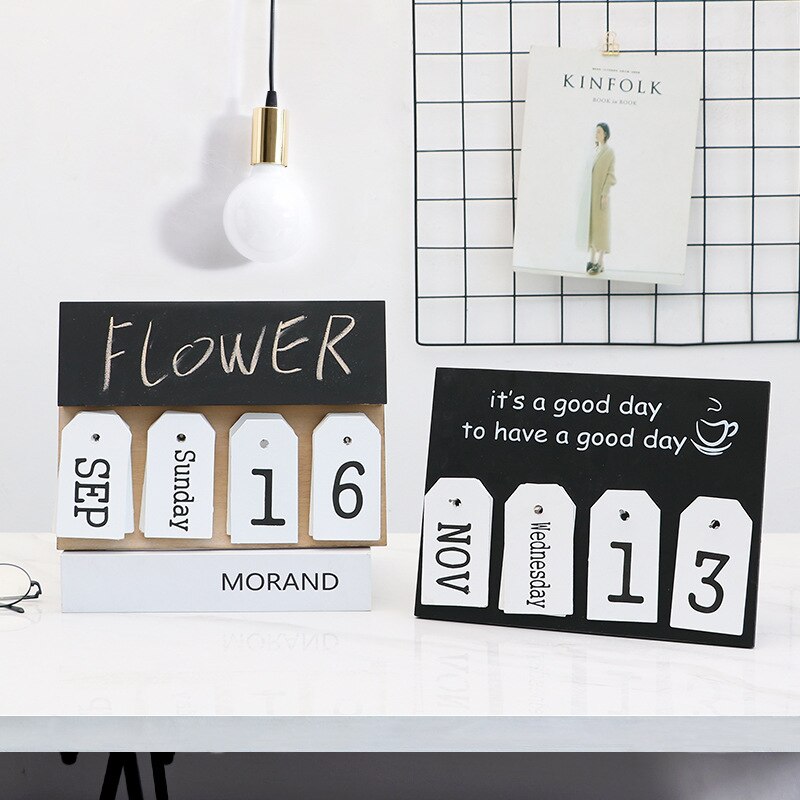 Nordic simple desk calendar decoration desk calend... – Vicedeal