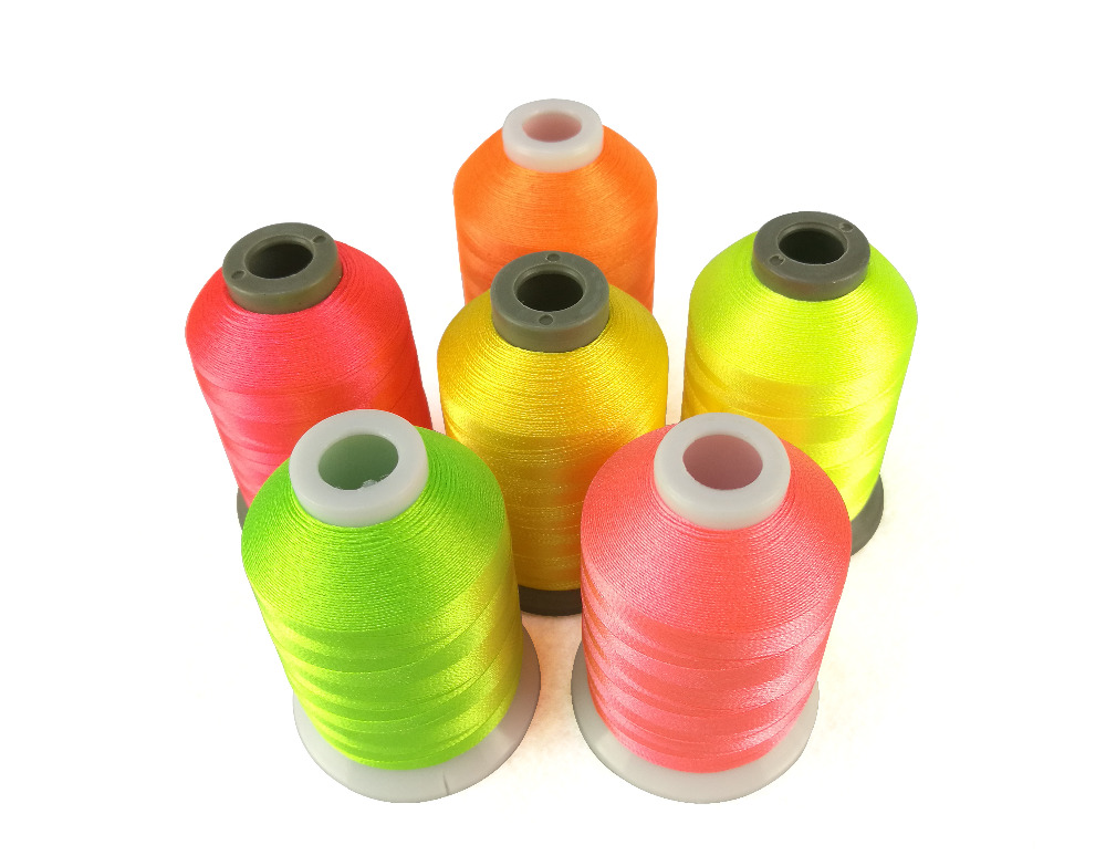 Neon Colors Polyester Embroidery Machine Thread 6 ... – Vicedeal