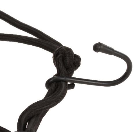 Black Bungee Motorcycle Cargo Net 6 Hooks Luggage ... – Grandado