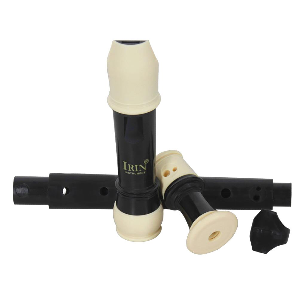 ABS Plastic 8 Hole Descant Recorder Set English Fi... – Grandado