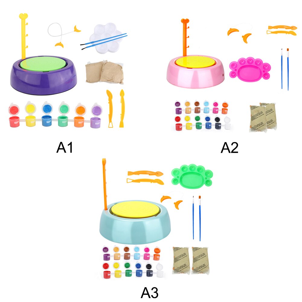 Children DIY Pottery Wheel Pottery Studio Craft Ki... – Grandado