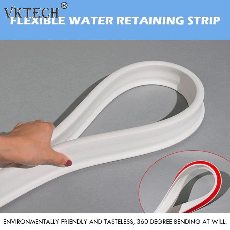 Kitchen Bathroom Water Stopper Flood Barrier Silic... – Grandado