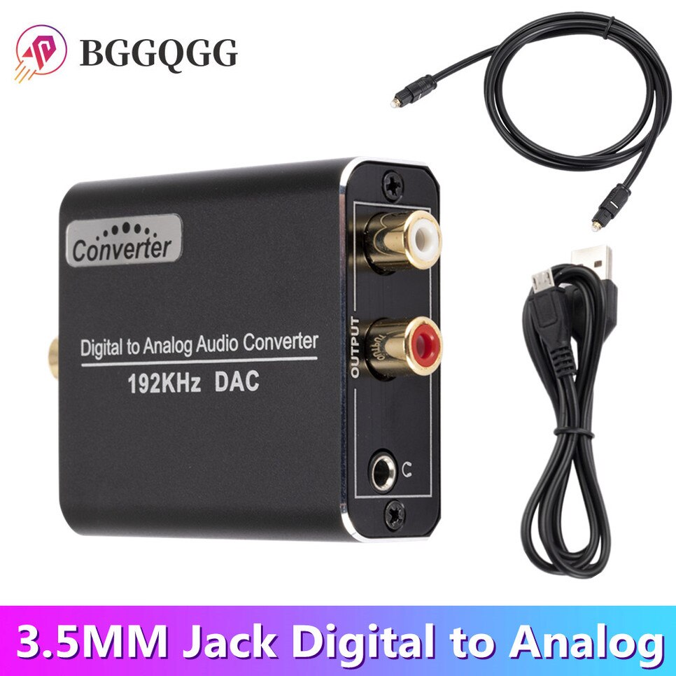 Bggqgg Jack Dac Digitaal Naar Analoog Audio Conver... – Grandado