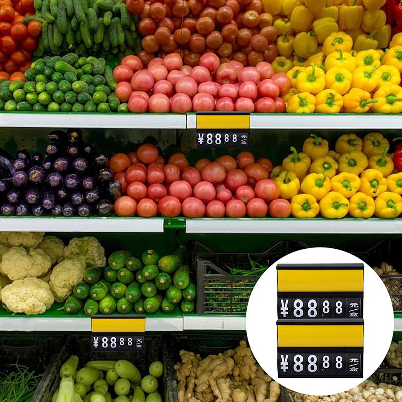 3 Pcs Hanging Price Tag Rack Supermarket Price Tag... – Grandado