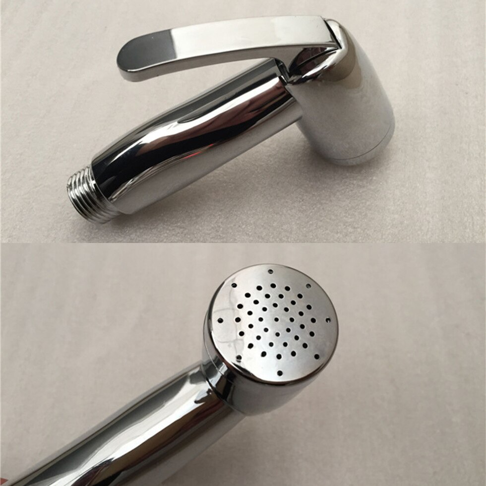 Håndholdt hvid krom bidet sprøjte toilet shattaf b... – Grandado