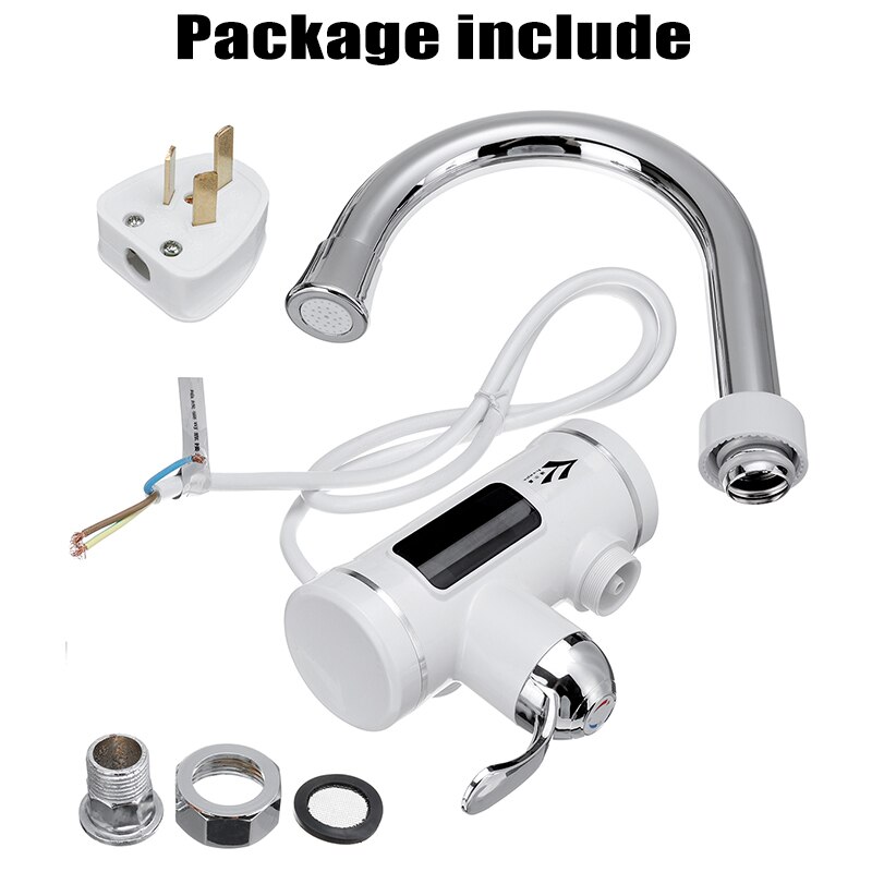 3000W 220V Temperature Display Instant Water Tap T... – Grandado