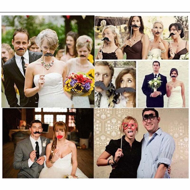 Shower Photo Booth Props Boy Girl Paper Diaper Fav... – Vicedeal