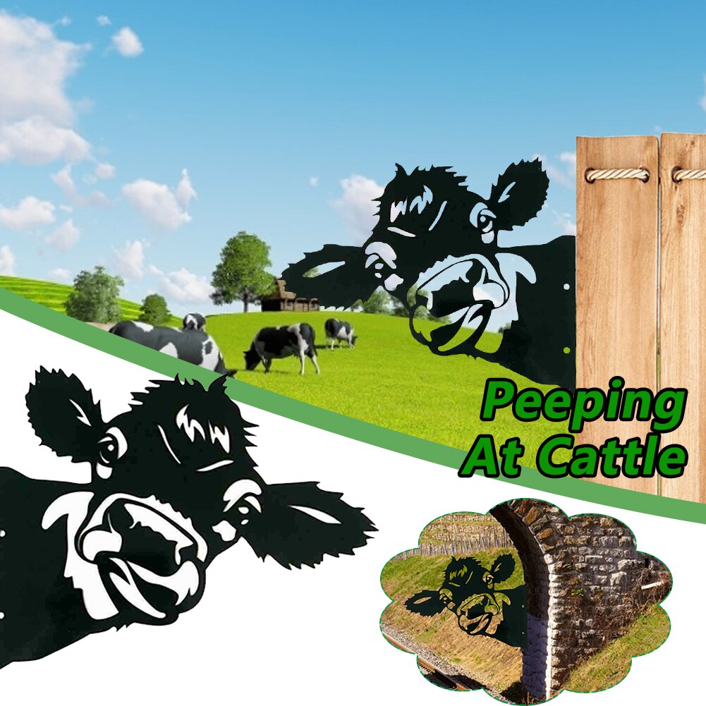 Boerderij Gluren Vee Outdoor Tuin Decoratie Metale... – Vicedeal