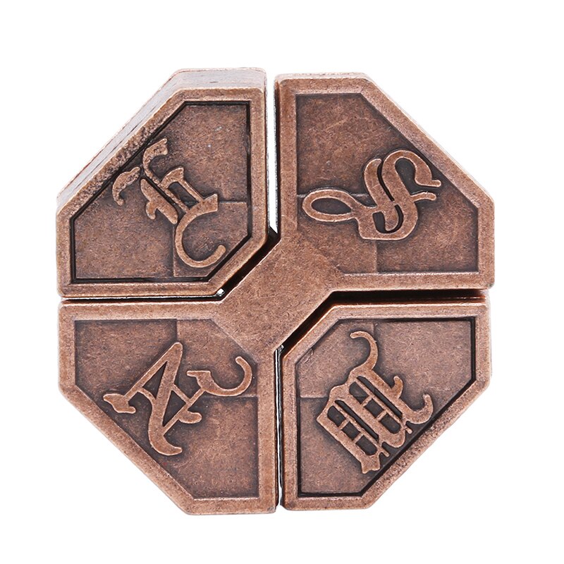 1Pcs Educational Classic Metal Brain Teaser IQ EQ ... – Grandado
