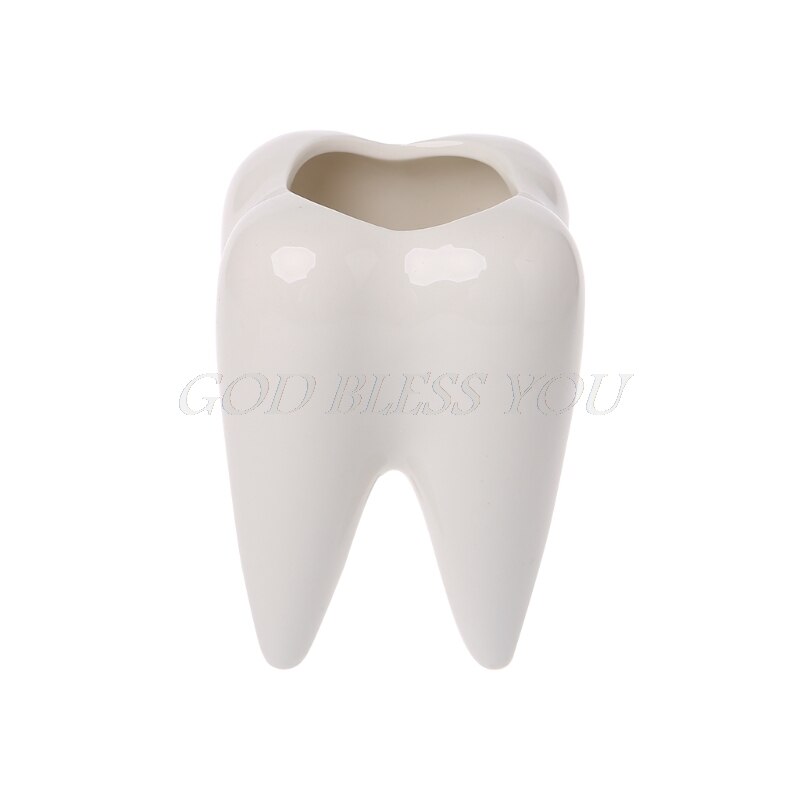 Tooth Shape Ceramic Flower Pot Green Succulent Pla... – Vicedeal