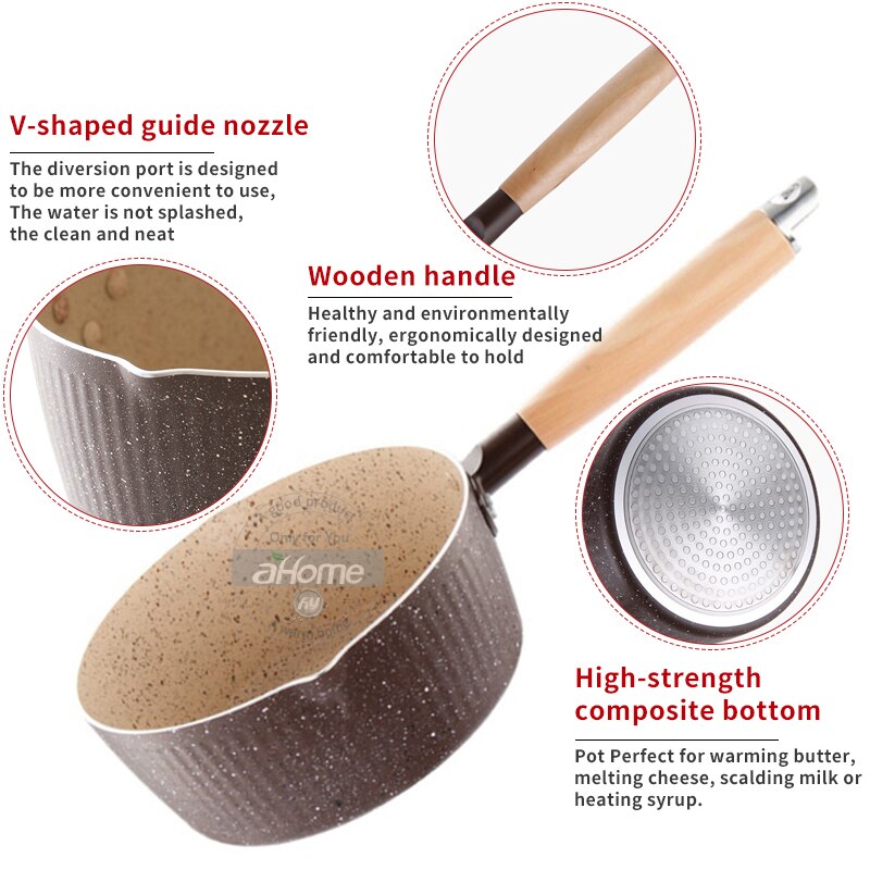 Japanese Style 18cm Cooking Pot Soup Stock Pots Ki... – Grandado