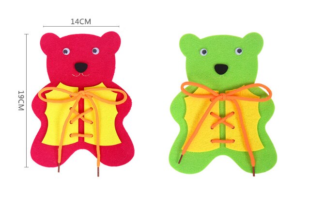 Children DIY Weave Cloth Early Learning Education ... – Vicedeal