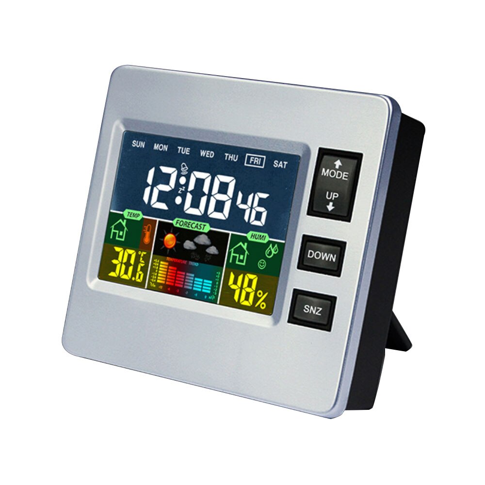 Nashone spraakgestuurd weerstation lcd kleurensche... – Grandado