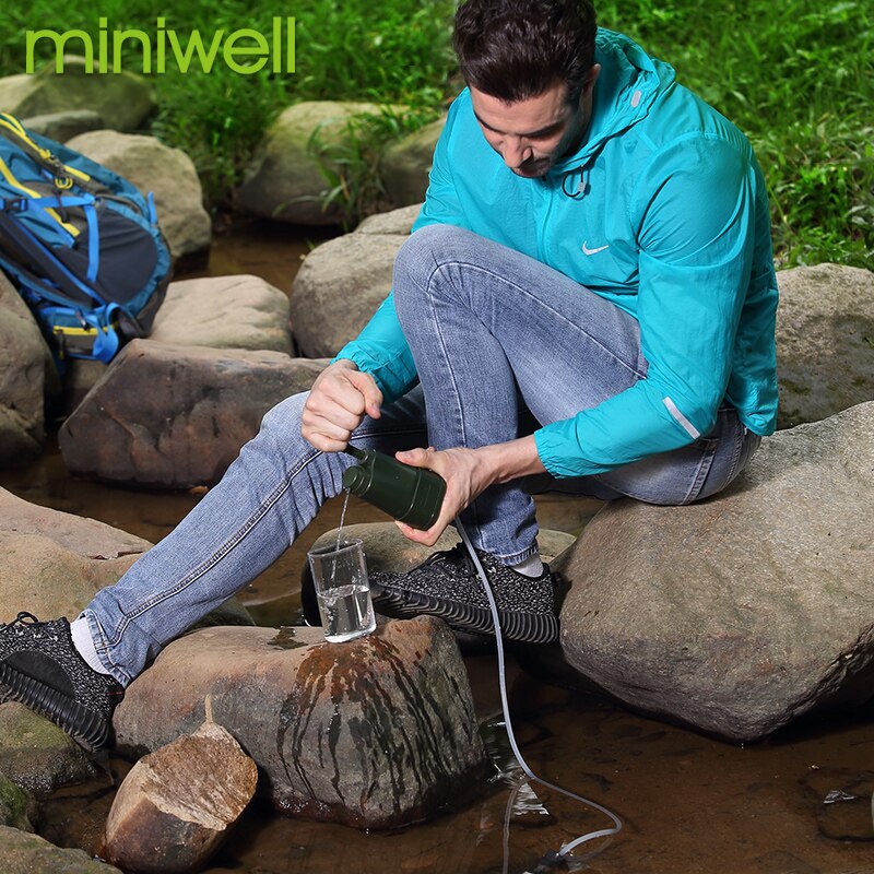 miniwell Water Purification mini Pump, Backpacking... – Grandado
