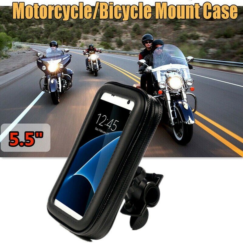 Bicycle Motorcycle Phone Holder Waterproof Case Bi... – Grandado