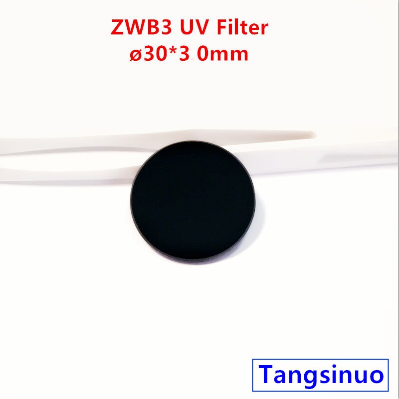 30*3.0mm ZWB3 UG5 UV Pass Filter Glass lens for 25... – Grandado