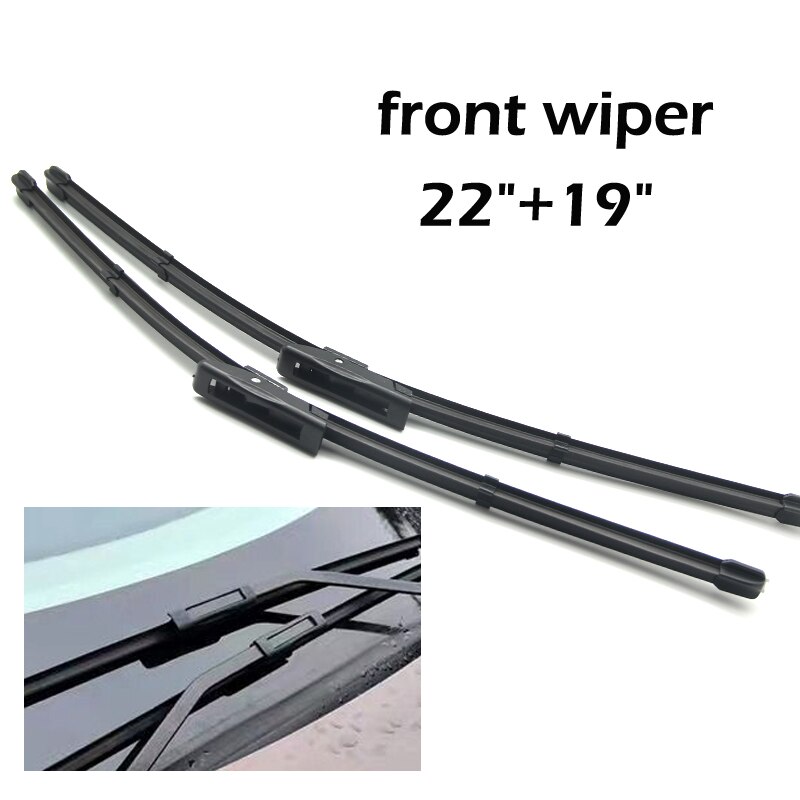 MIDOON Wiper Front & Rear Wiper Blades Set For... – Grandado