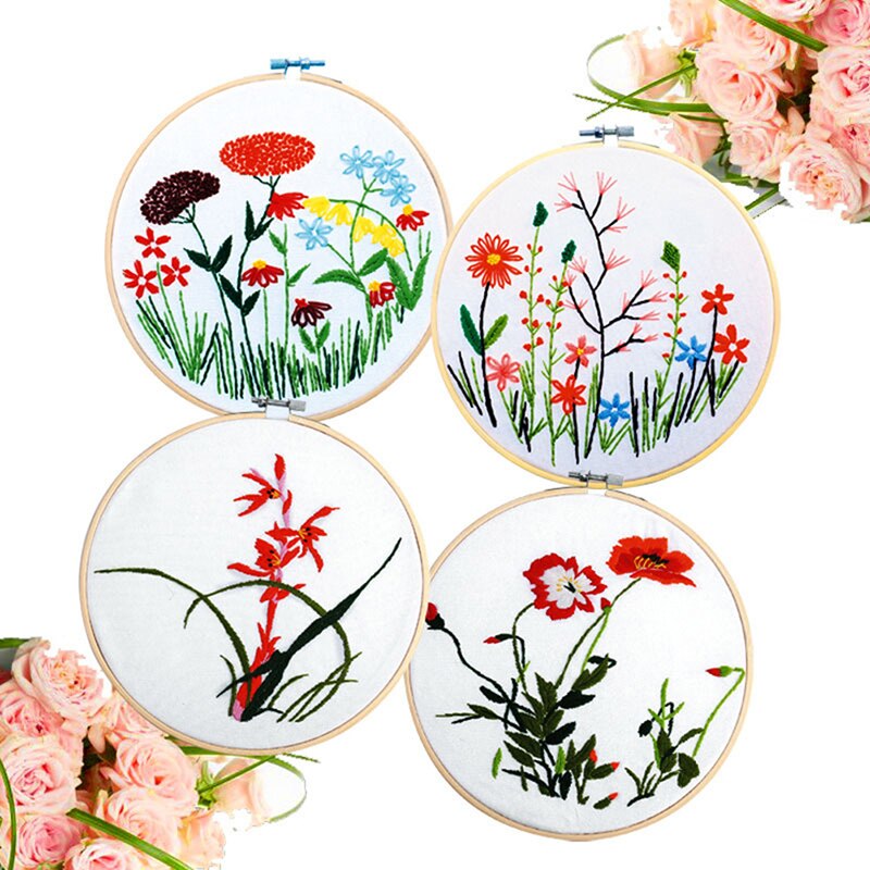 8cm Bamboo Frame Embroidery Hoop Ring DIY Cross St... – Vicedeal