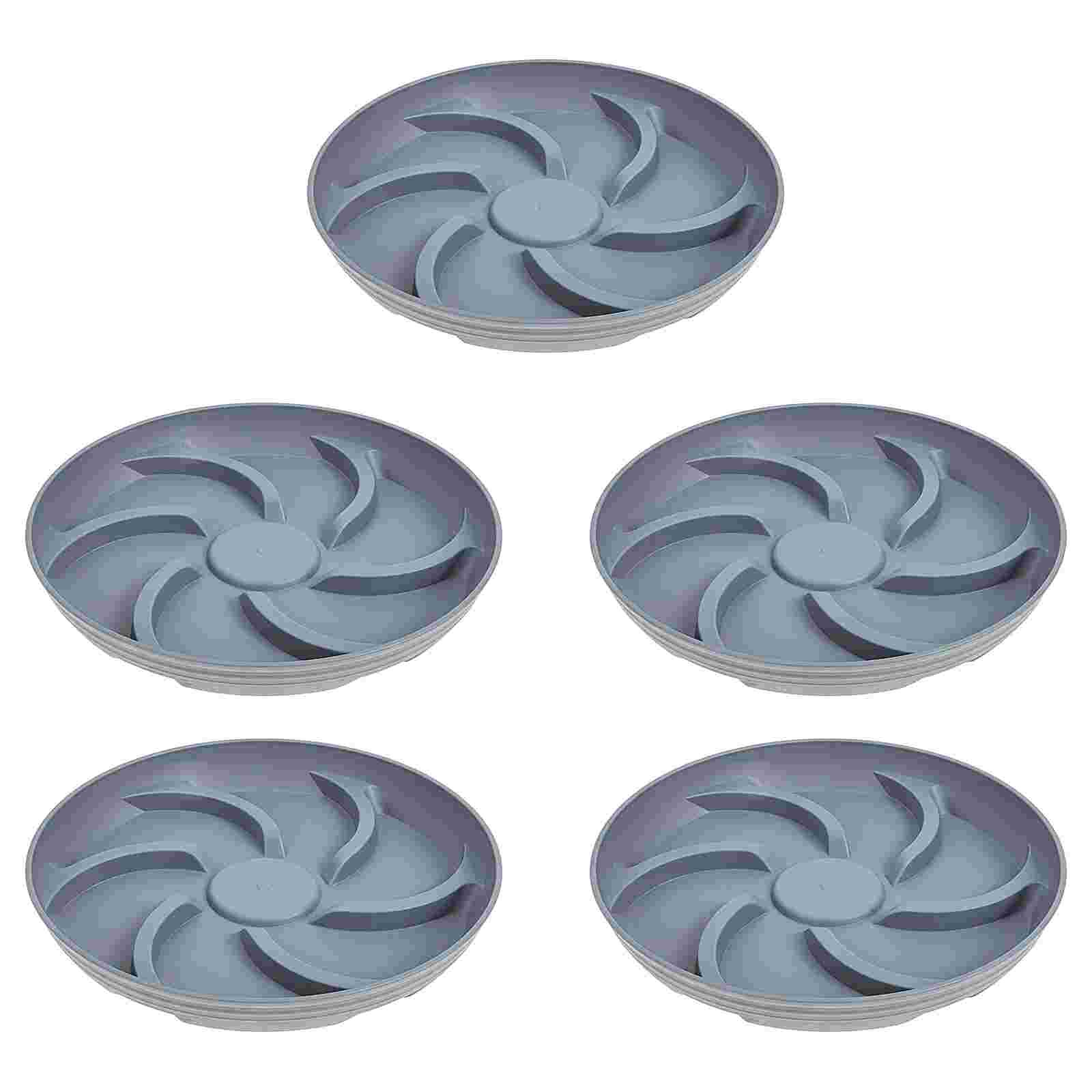 5pcs Plant Pot Base Trays Round Flowerpot Water Tr... – Grandado