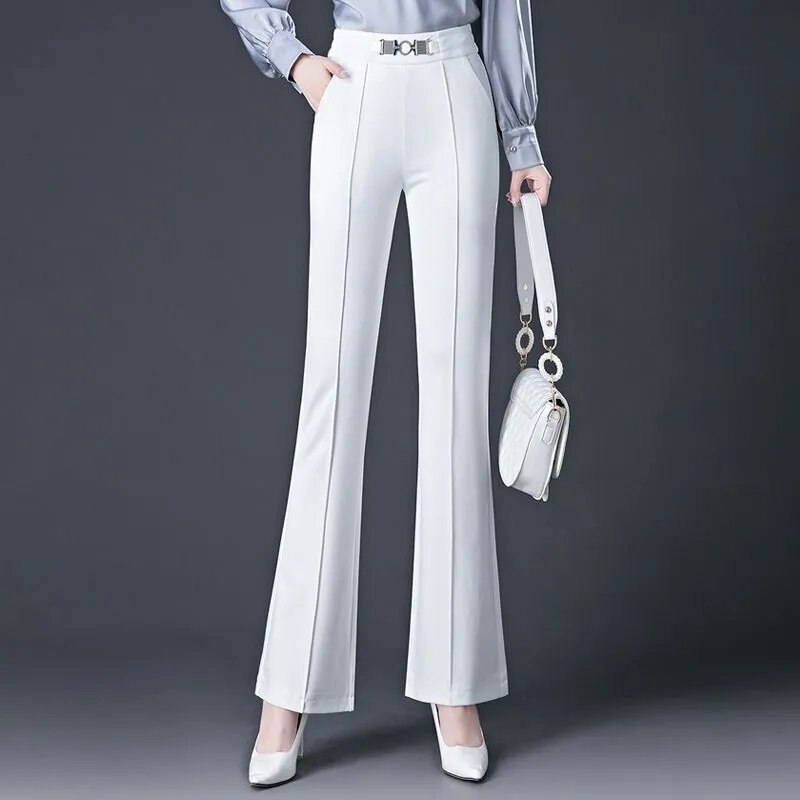 Lente Herfst Vrouwen Broek 2022 Hoge Taille Zwart ... – Vicedeal