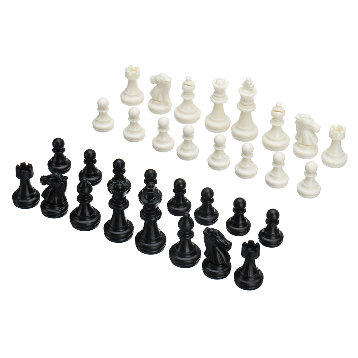 32PCS Chess Pieces Plastic Complete Chessmen Inter... – Grandado