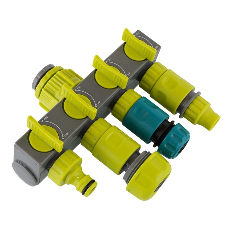 1 Piece Garden Irrigation 4-way Tap Hose Splitter ... – Grandado