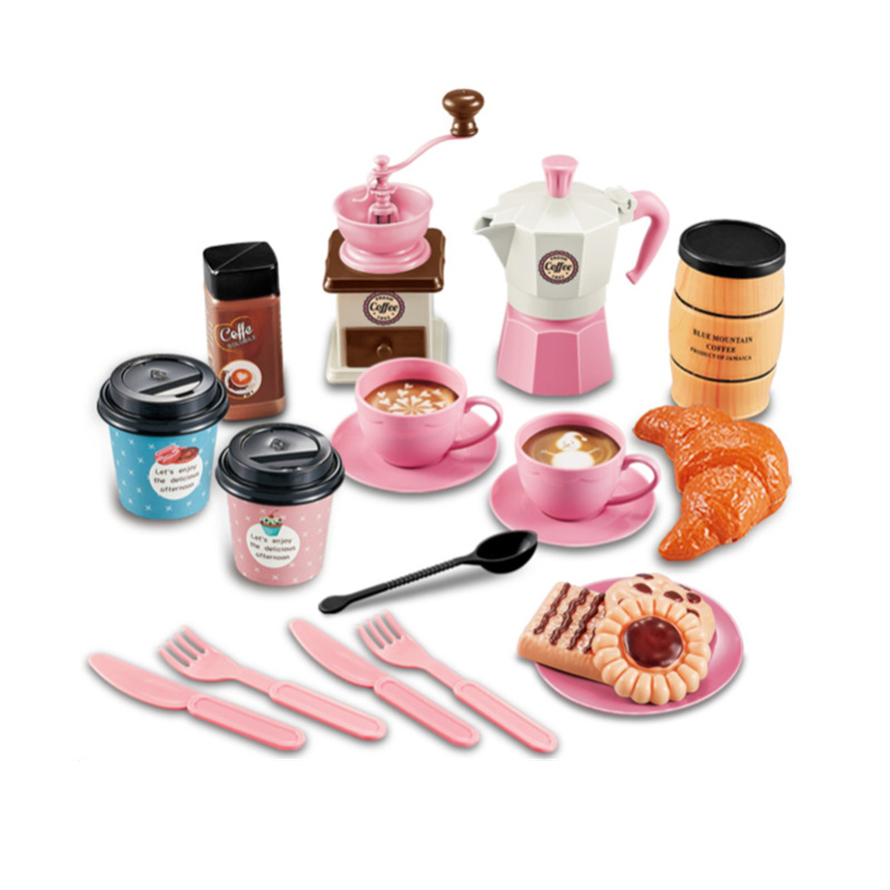 Kids Simulation Afternoon Tea Toys Set DIY Pretend... – Vicedeal