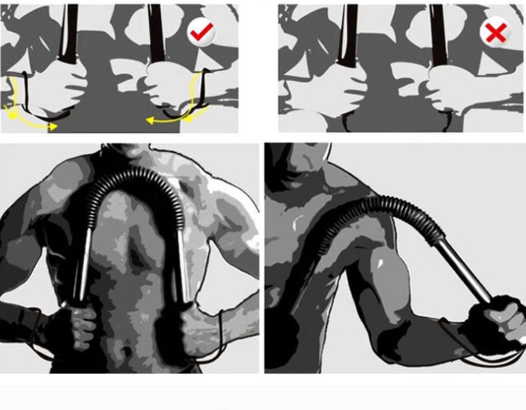 Spring Arm Strength Hand Gripper Arm Power Blaster... – Grandado