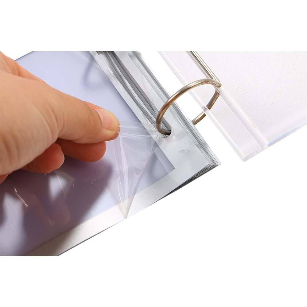 Acrylic Flip Page Cover Double-sided Loose-leaf Po... – Grandado