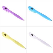 Blue Ink Novelty Ballpoint Pen With Digital Clock ... – Grandado