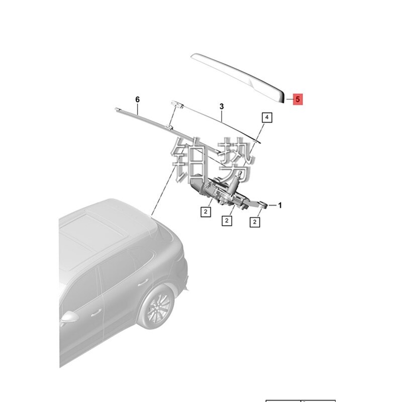 Auto Windschutzscheibe wischer arm abdeckung -2021... – Vicedeal