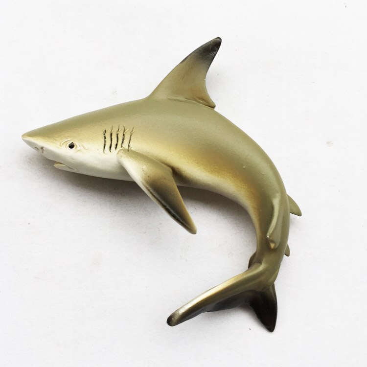 stereo shark fridge magnet maldives souvenir 3D ki... – Grandado
