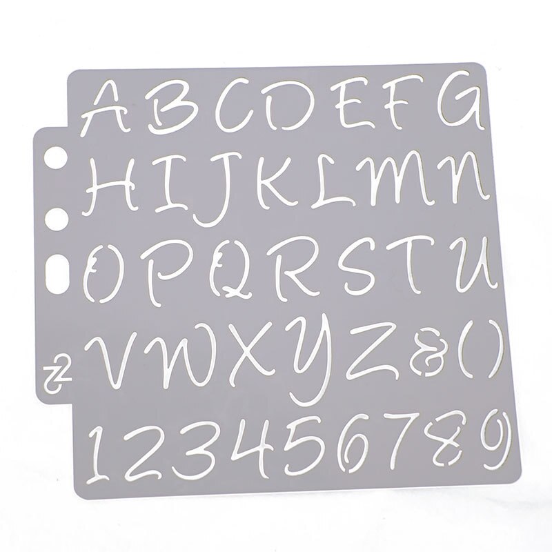 13cm Alphabet Letters S65 DIY Layering Stencils Pa... – Vicedeal