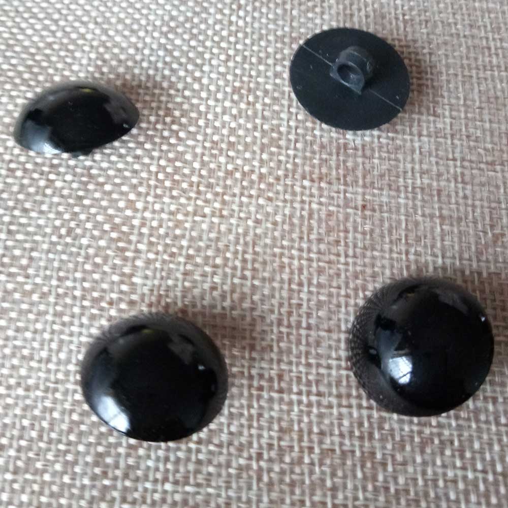 40pcs Black Decorative Buttons with shank Animal e... – Vicedeal