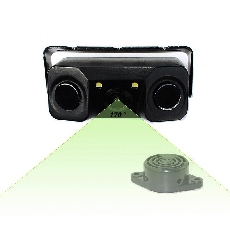 3 In 1 Parkeer Omkeren Radar Sensor Rear View Back... – Vicedeal