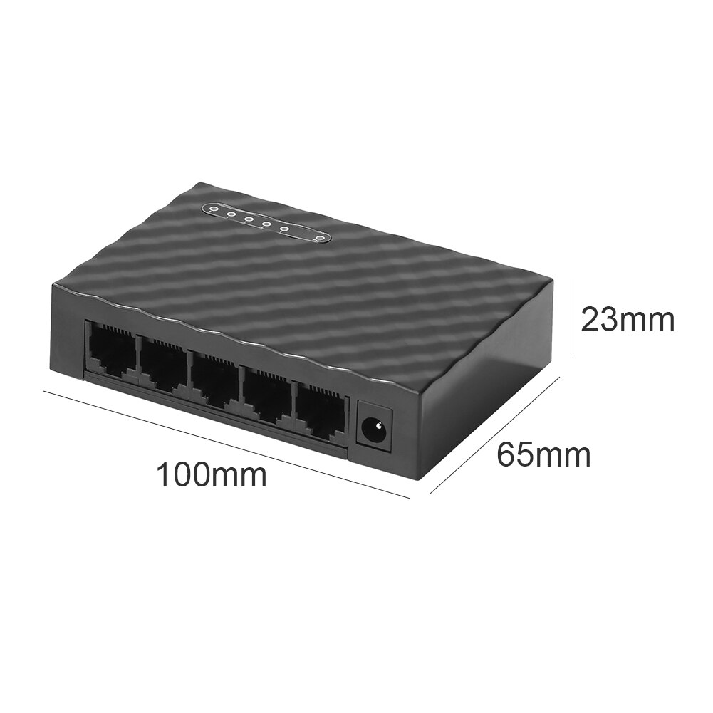 10/100/1000Mbps Fast Gigabit Switch 5 Port Mini RJ... – Grandado