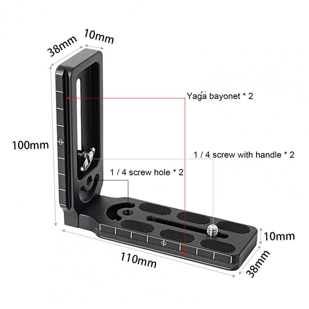Camera L plate dslr stand quick disconnect L-plate... – Grandado