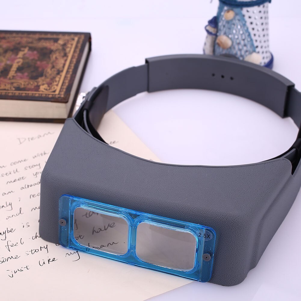 Visor Loupe Reading Magnifier Headband – Grandado