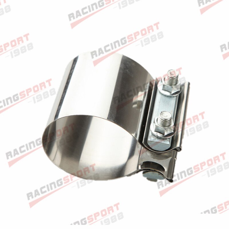 4 "Inch Rvs Uitlaat Pijp Platte Band Klem But... – Grandado