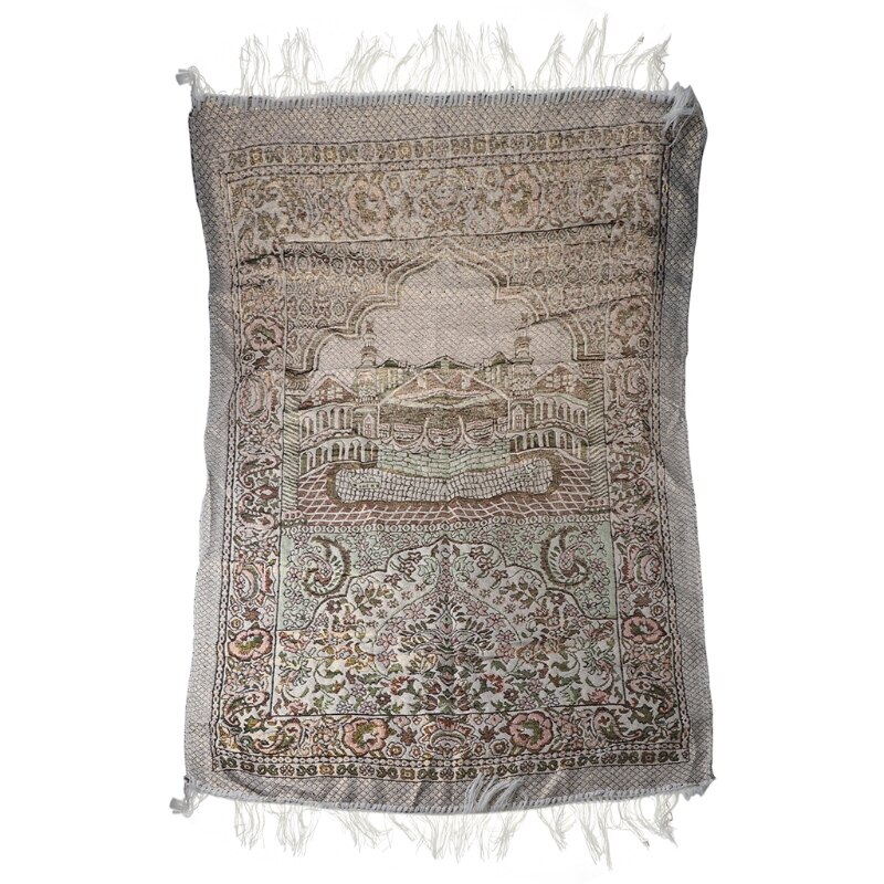 Islamic Portable Muslim Prayer Mat Cotton Mosque C... – Vicedeal