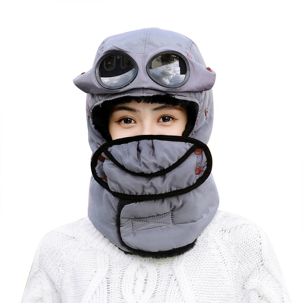 Men Women Ski Mask Beanie Cap Face Mask Winter Hun... – Grandado