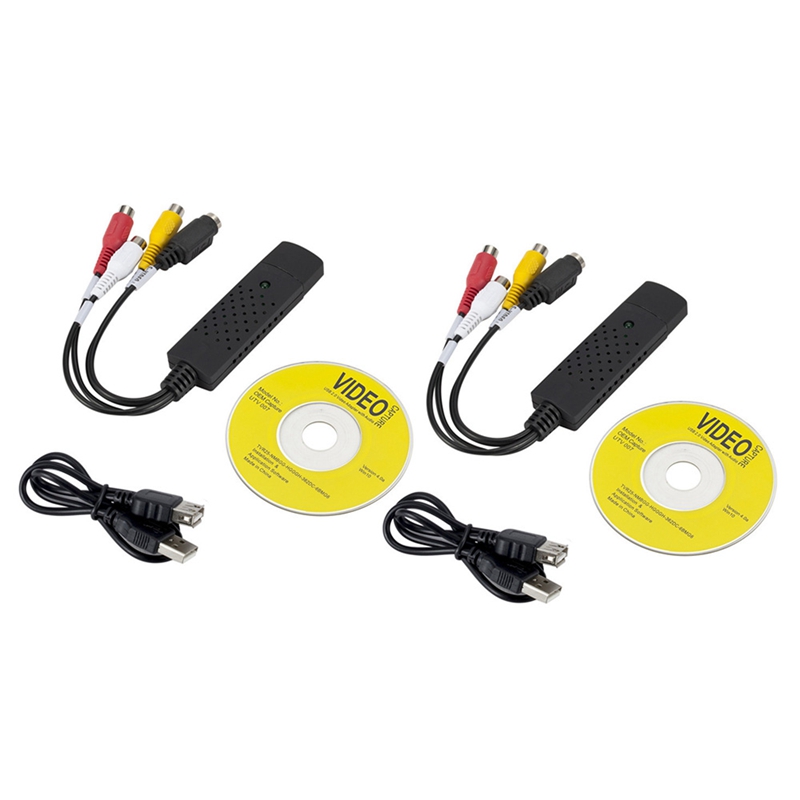 Adaptador de tarjeta de captura de vídeo VHS VCR, ... – Grandado