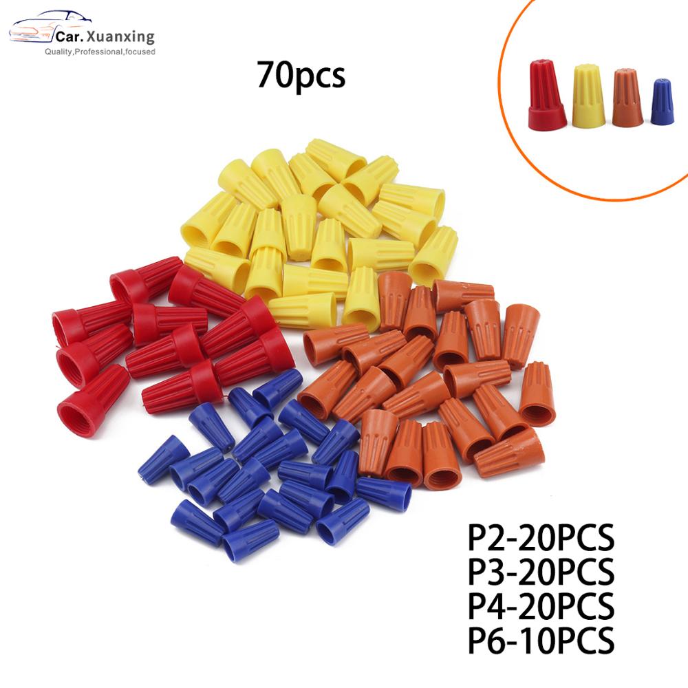 70PCS Wiring crimping cap twist-on connector assor... – Grandado
