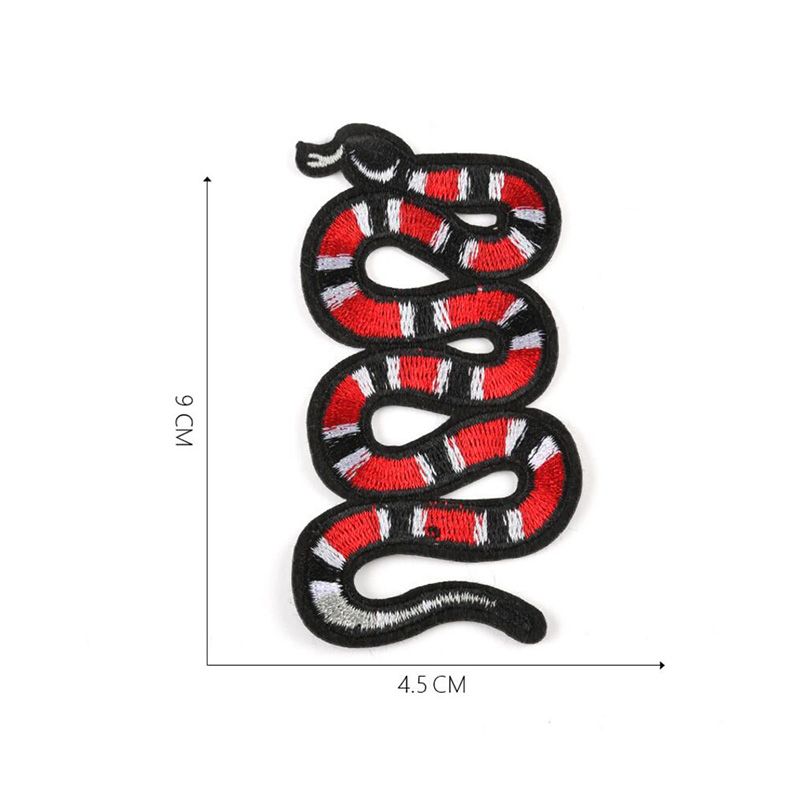 Big Snake Embroidery Patch DIY Patches For Clothin... – Grandado