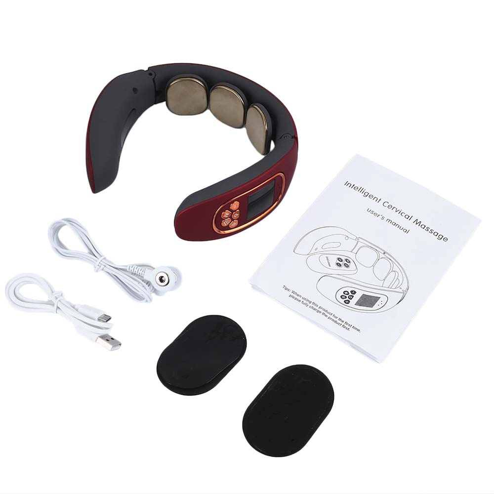 Electric Neck Massager Body Neck Relax 4 Modes ABS... – Grandado