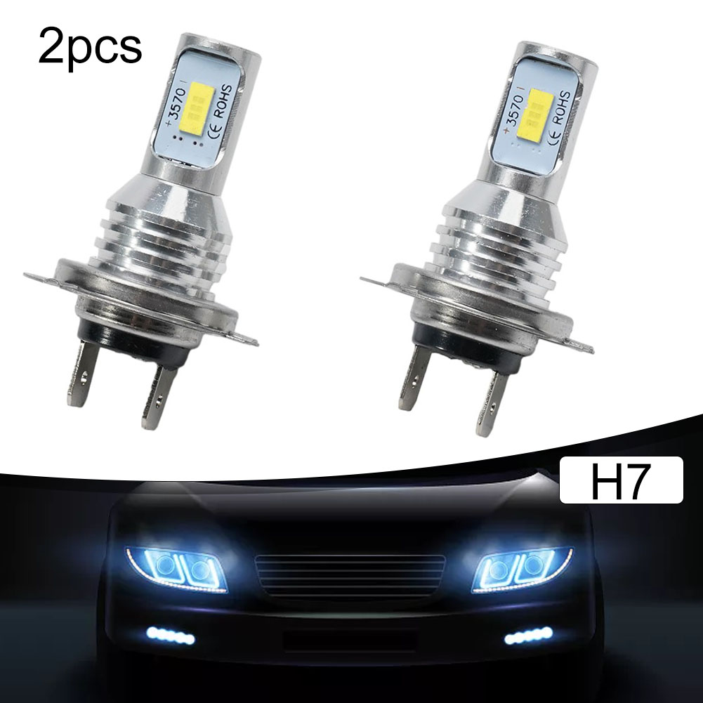H7 LED Headlight Bulbs Lights High Low Beam 55W 80... – Vicedeal